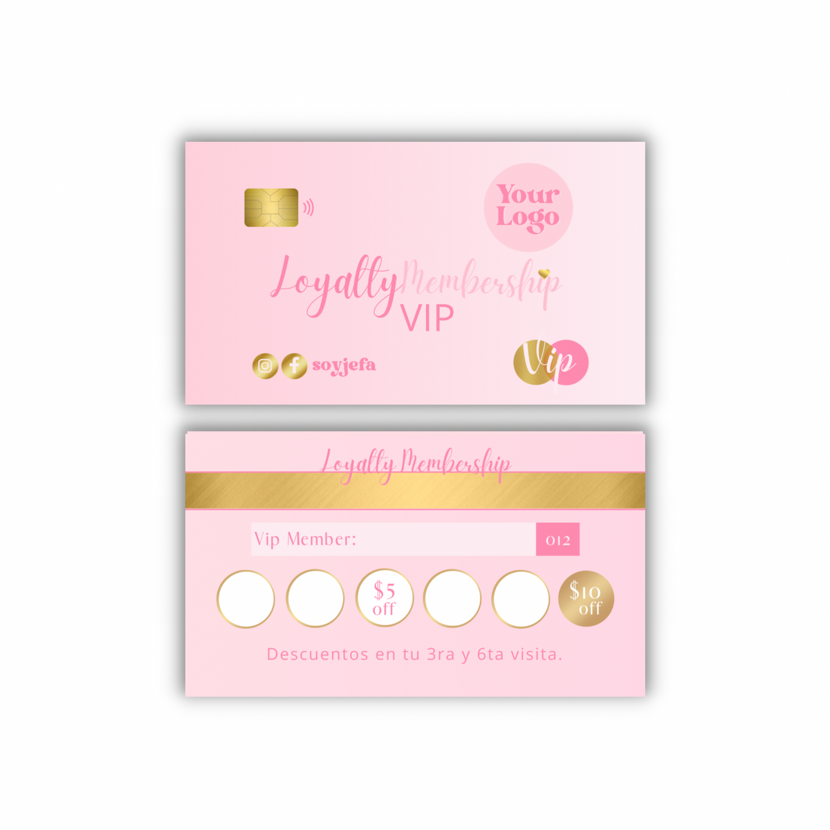 Loyalty Cards – Soy Jefa